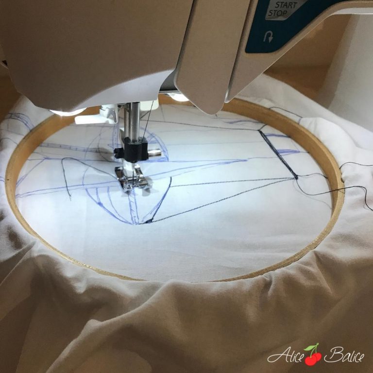 Dessin à la machine à coudre - Alice Balice - couture et DIY loisirs ...